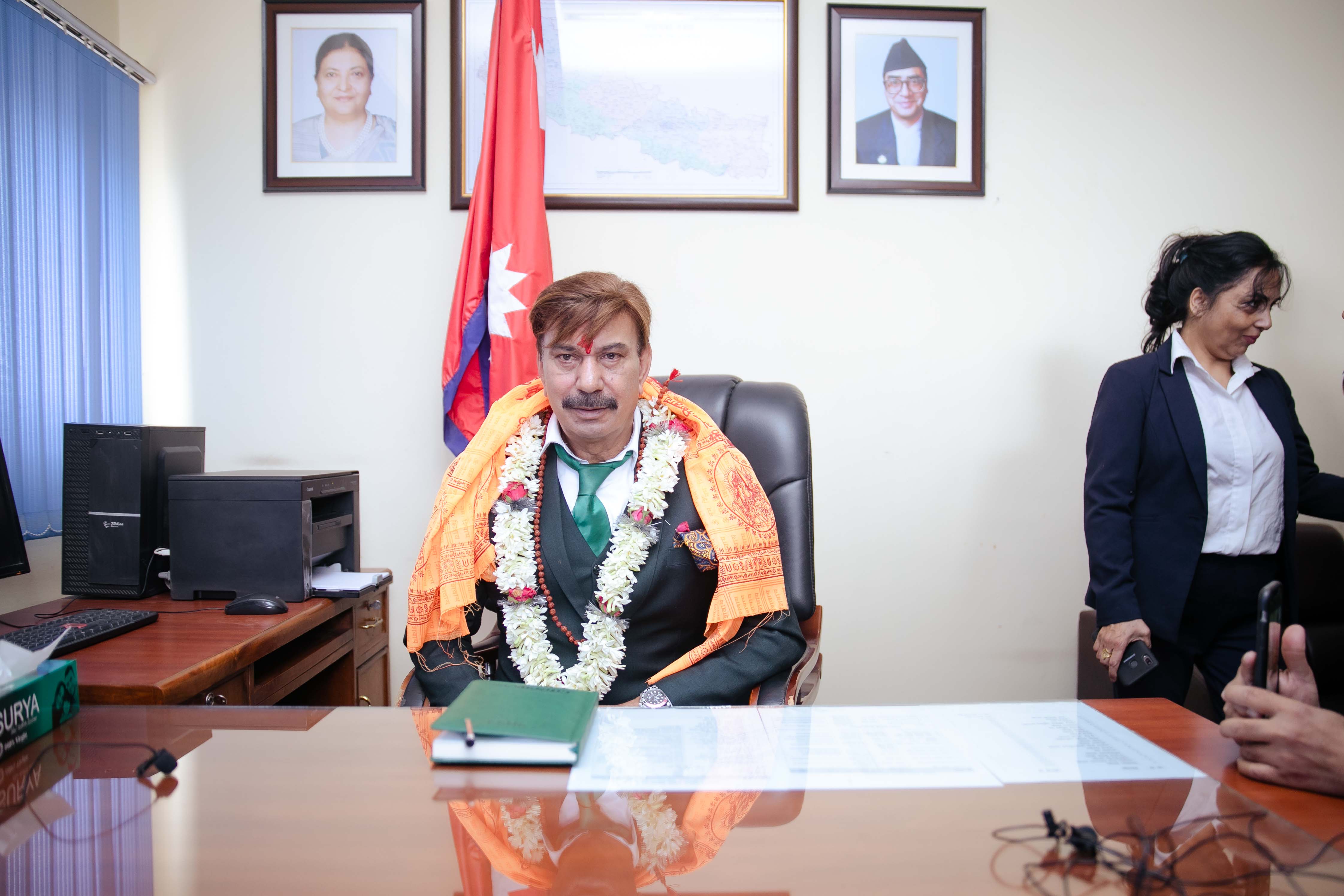 Three months after joining NC, Bhuwan KC begins his new assignment ...