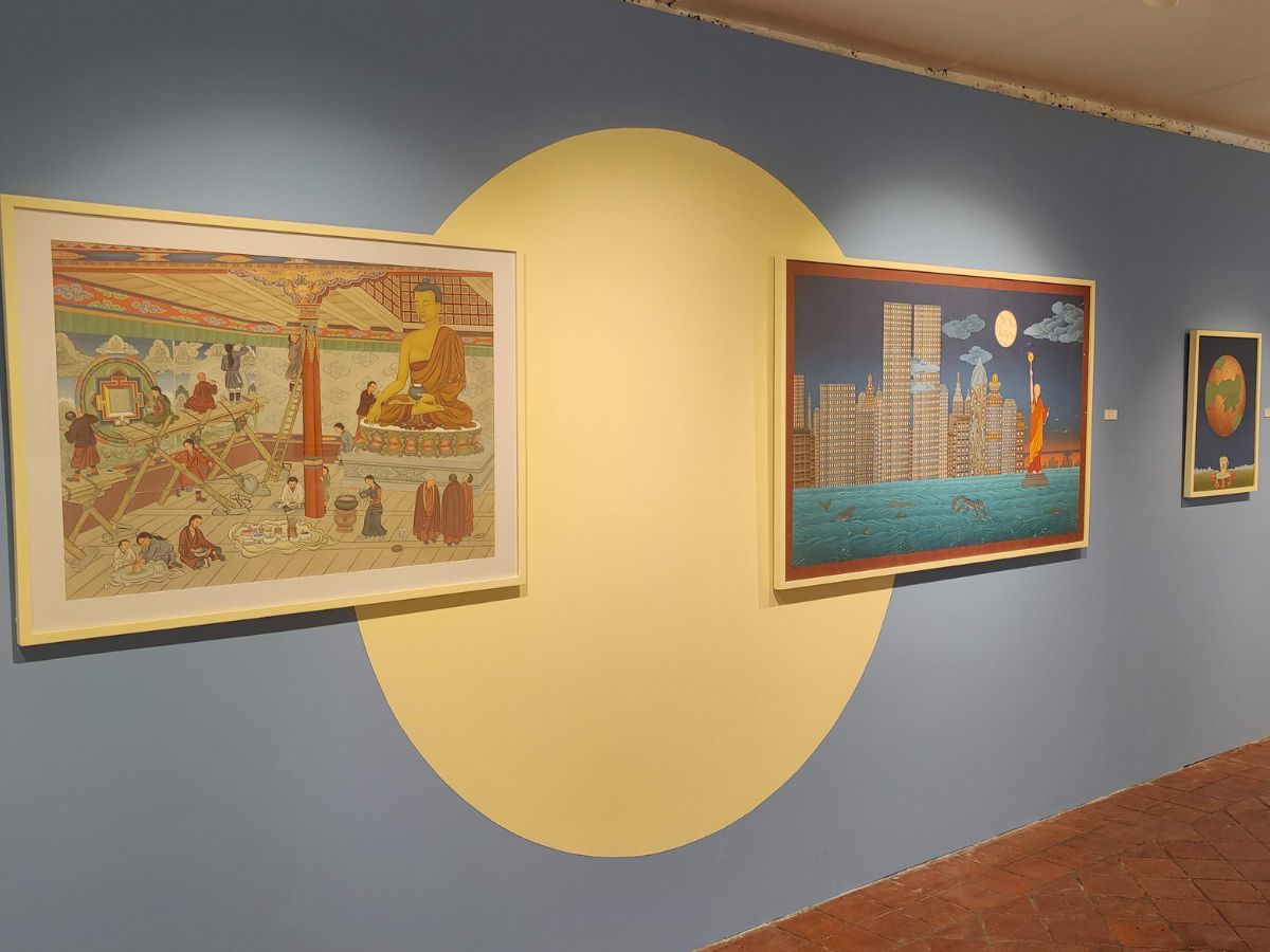 Story of Tenzin Norbu, the thangka artist from Dolpo - Sakshi Agrawal ...