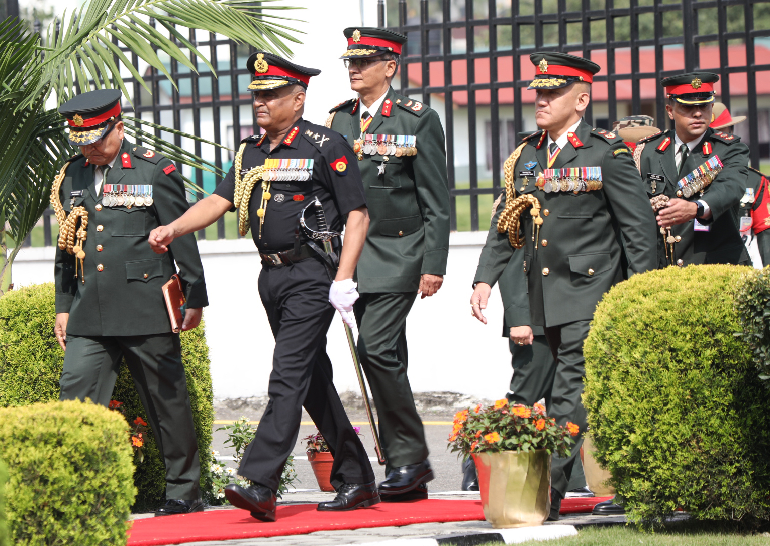 Indian Army Chief gets red carpet welcome in Kathmandu - Nepal Minute ...