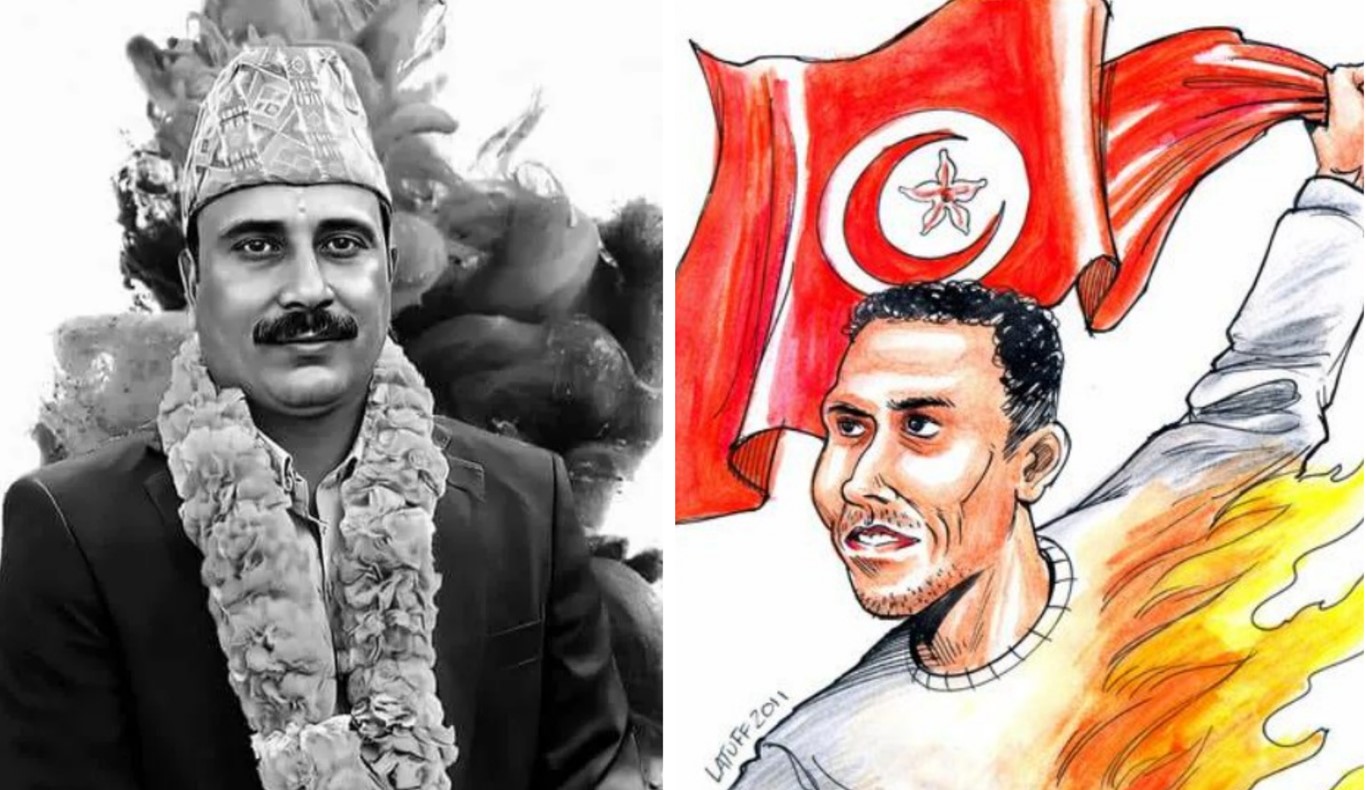 Similarities between Prem Acharya and Mohamed Bouazizi - Surendra ...