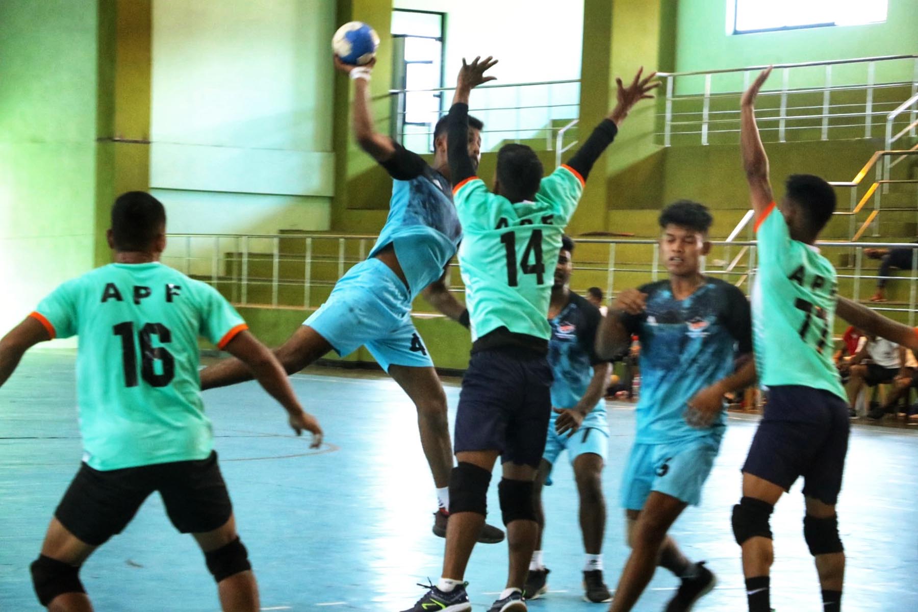 Home side Gandaki Province face Army for handball title - Nepal Minute ...