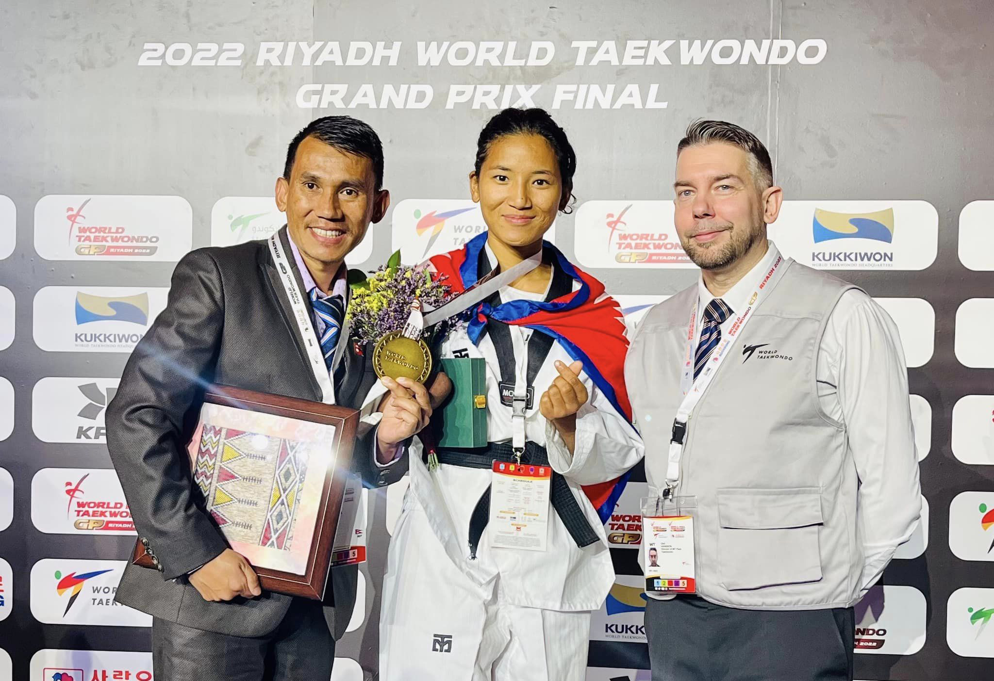 Nepal’s Srijana Ghising claims historic para taekwondo gold - Nepal ...