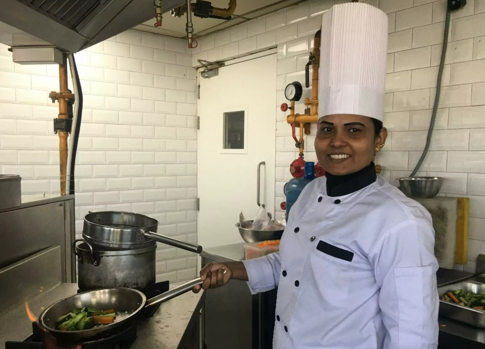 A female chef shines in male-dominated culinary industry - Nepal Minute ...