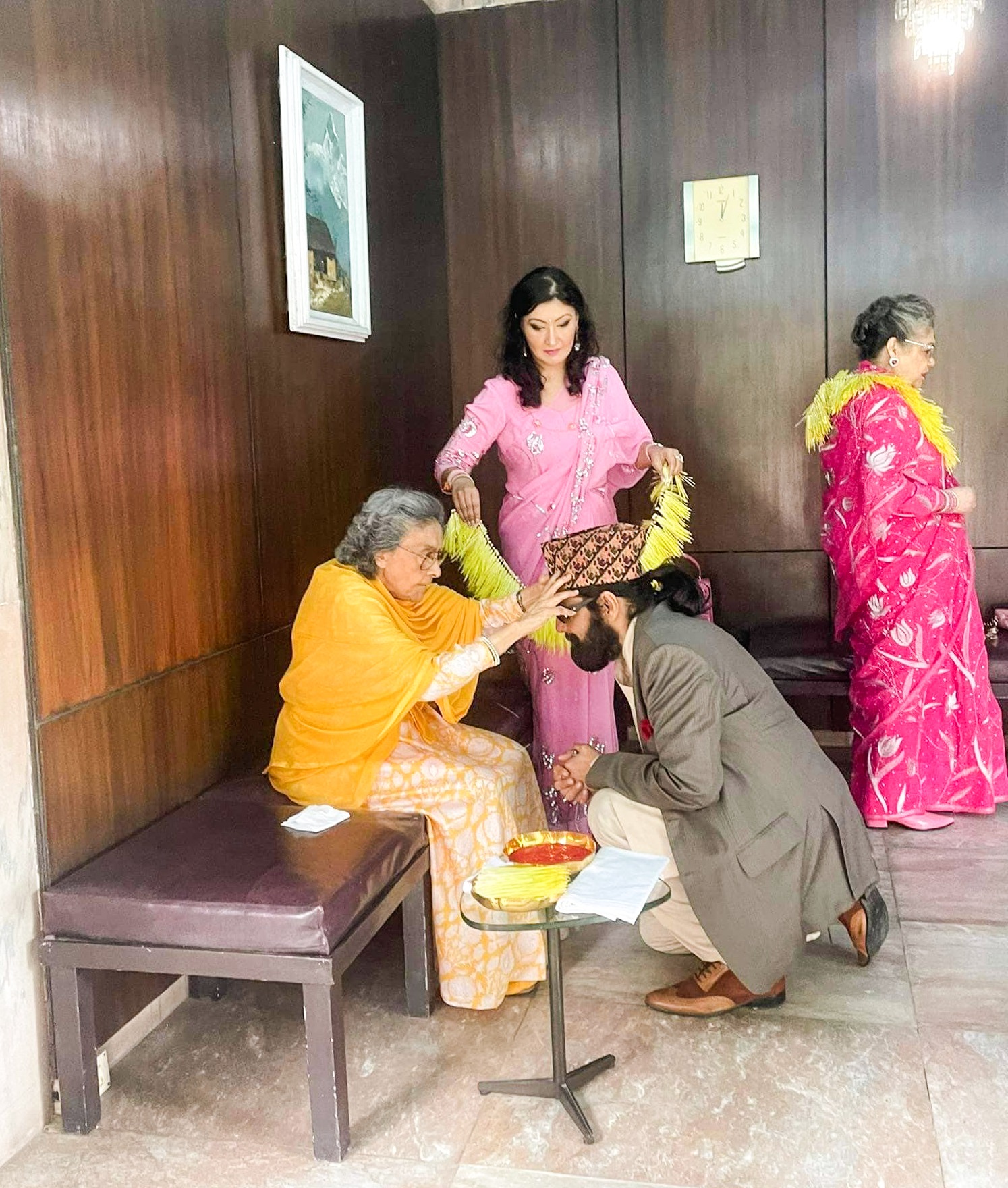 Nepalis around the world receive Teeka, marking Bada-Dashain (Photo ...
