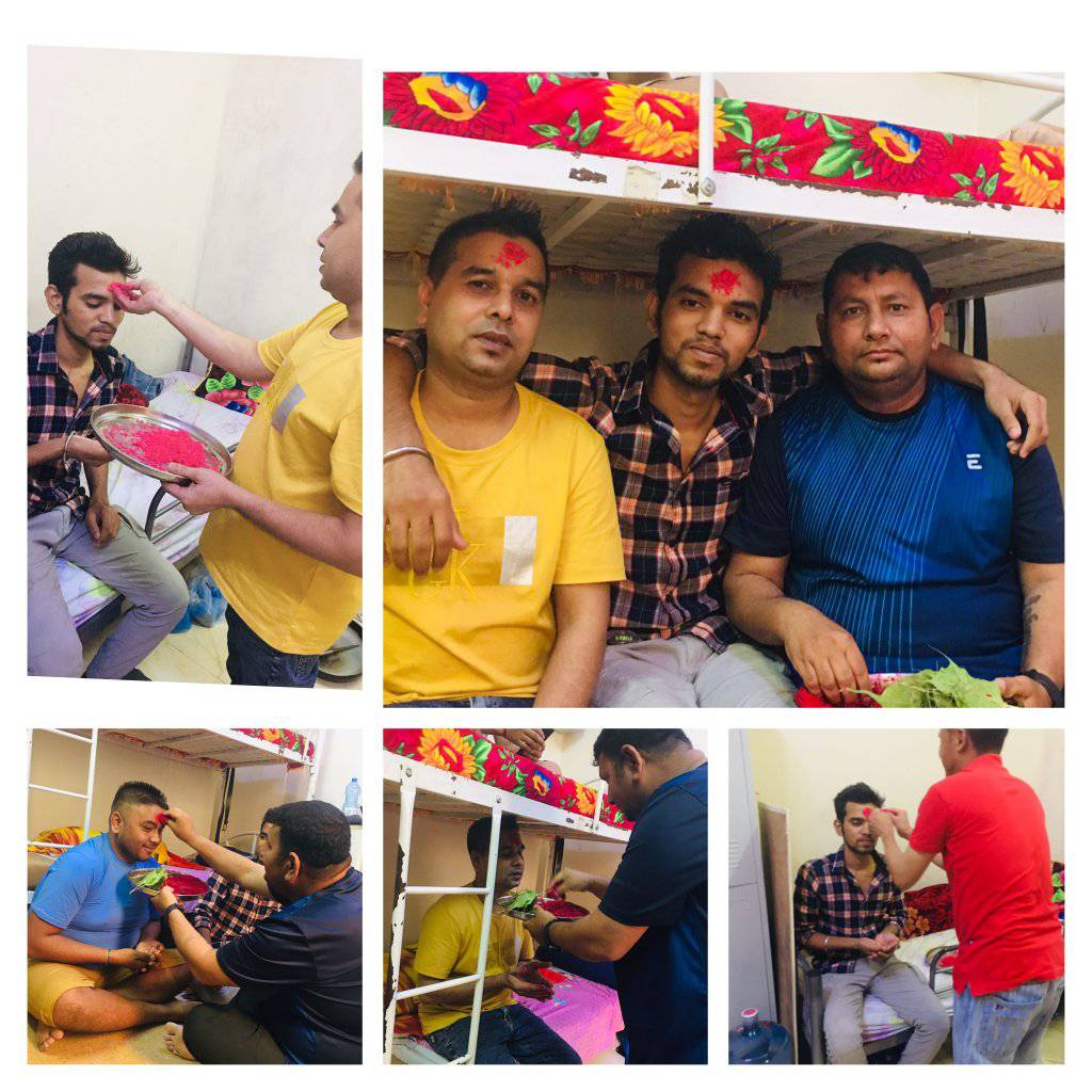 Nepalis around the world receive Teeka, marking Bada-Dashain (Photo ...