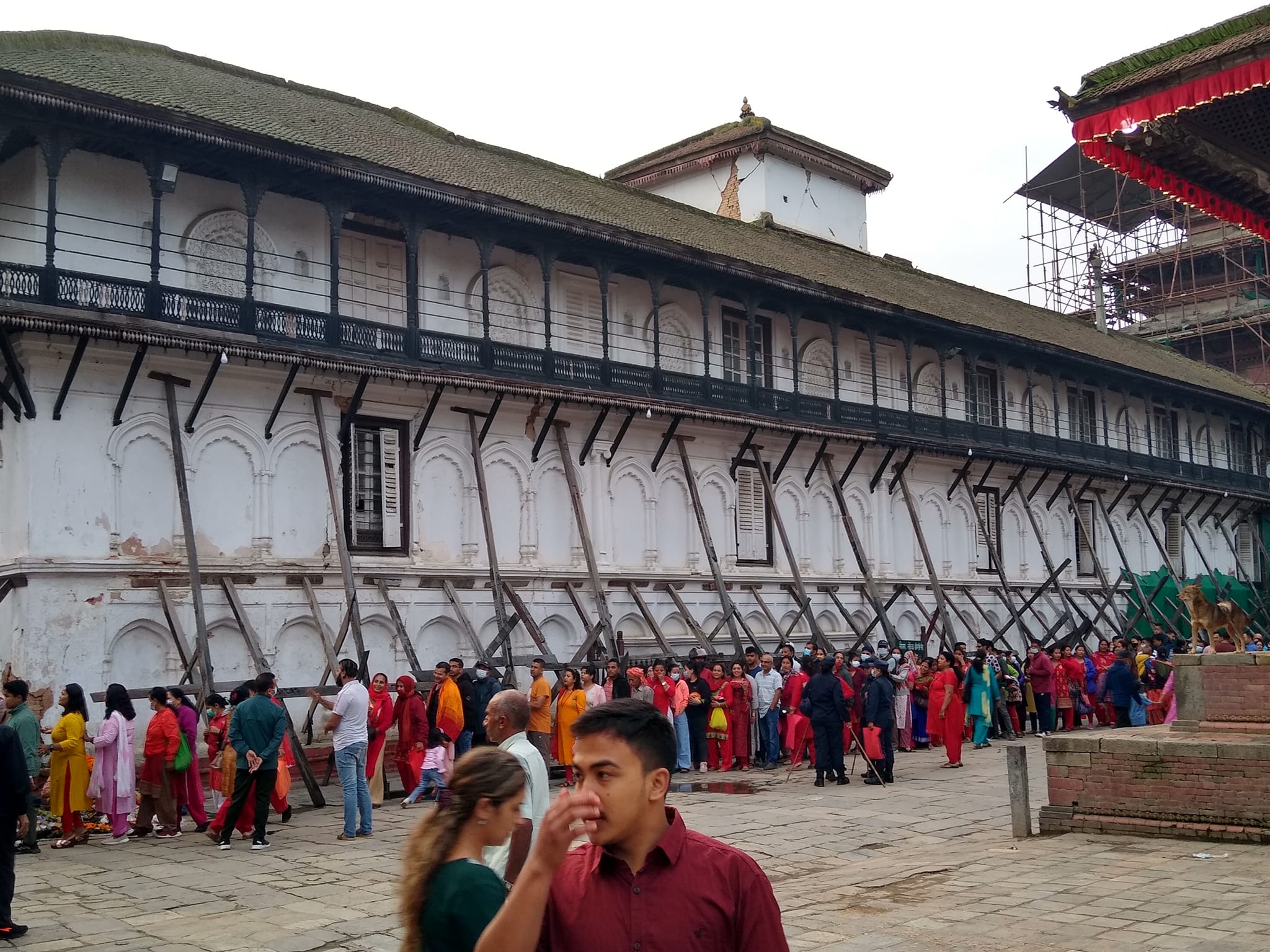 Mahanawami: Devotees throng Taleju Bhawani temple - Nepal Minute ...